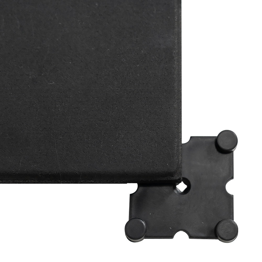 VersaFit Connector Elite Zero Gap Tiles - Black | Gym and Fitness