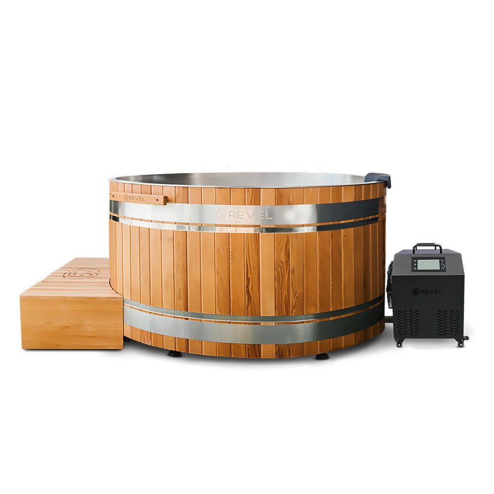 Revel Saunas Glacier Solo - Premium Nordic Ice Bath | Gym and Fitness