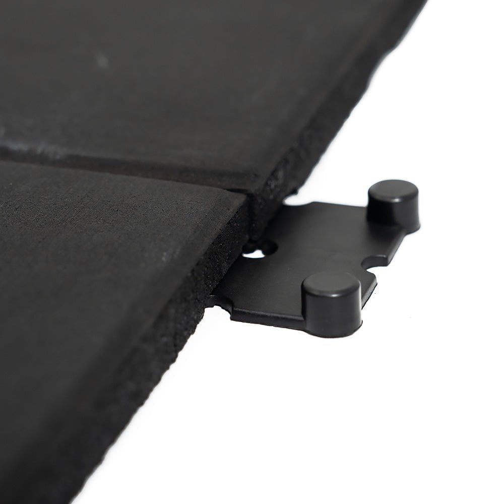 VersaFit Connector Elite Zero Gap Tiles - Black | Gym and Fitness