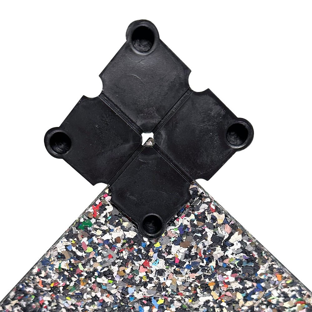 VersaFit Connector Elite Zero Gap Tiles - Black | Gym and Fitness