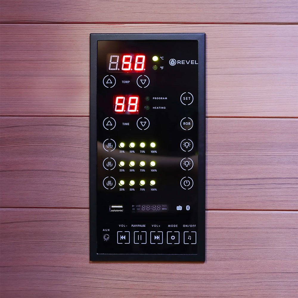 Revel Recovery Nova Infrared 2 Person Sauna | Gym and Fitness