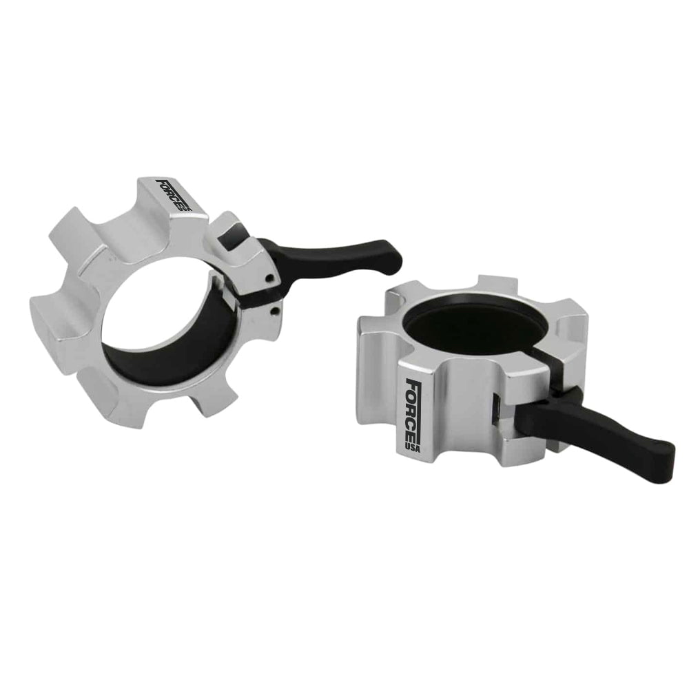 Force USA® Aluminium Olympic Lock Collars - Pair | Gym and Fitness