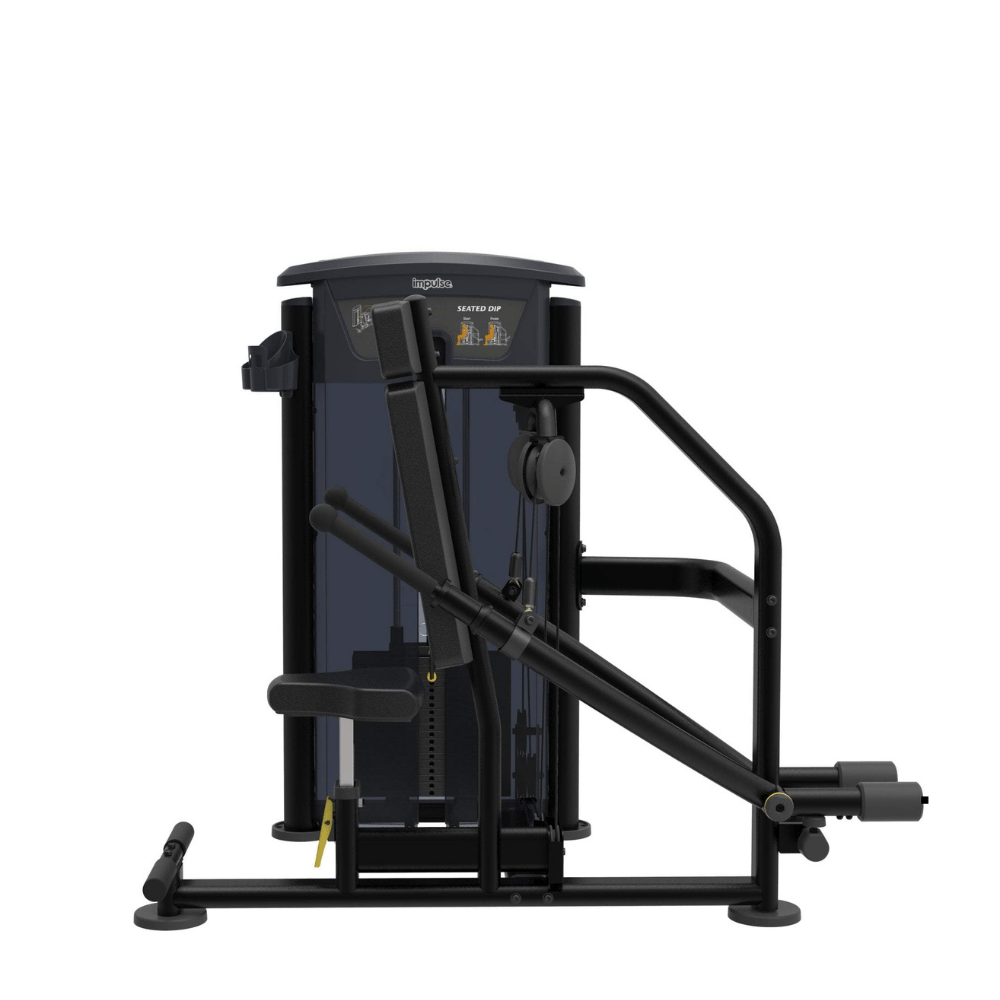 Impulse Seated Dip 200lb Stack | Gym and Fitness