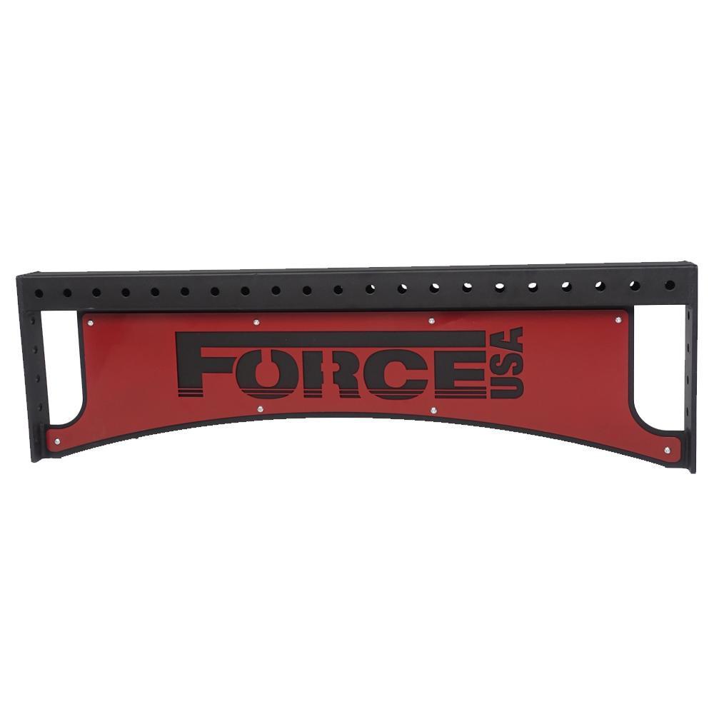 4FT Cross Bar - Lasercut Force USA Logo | Gym and Fitness