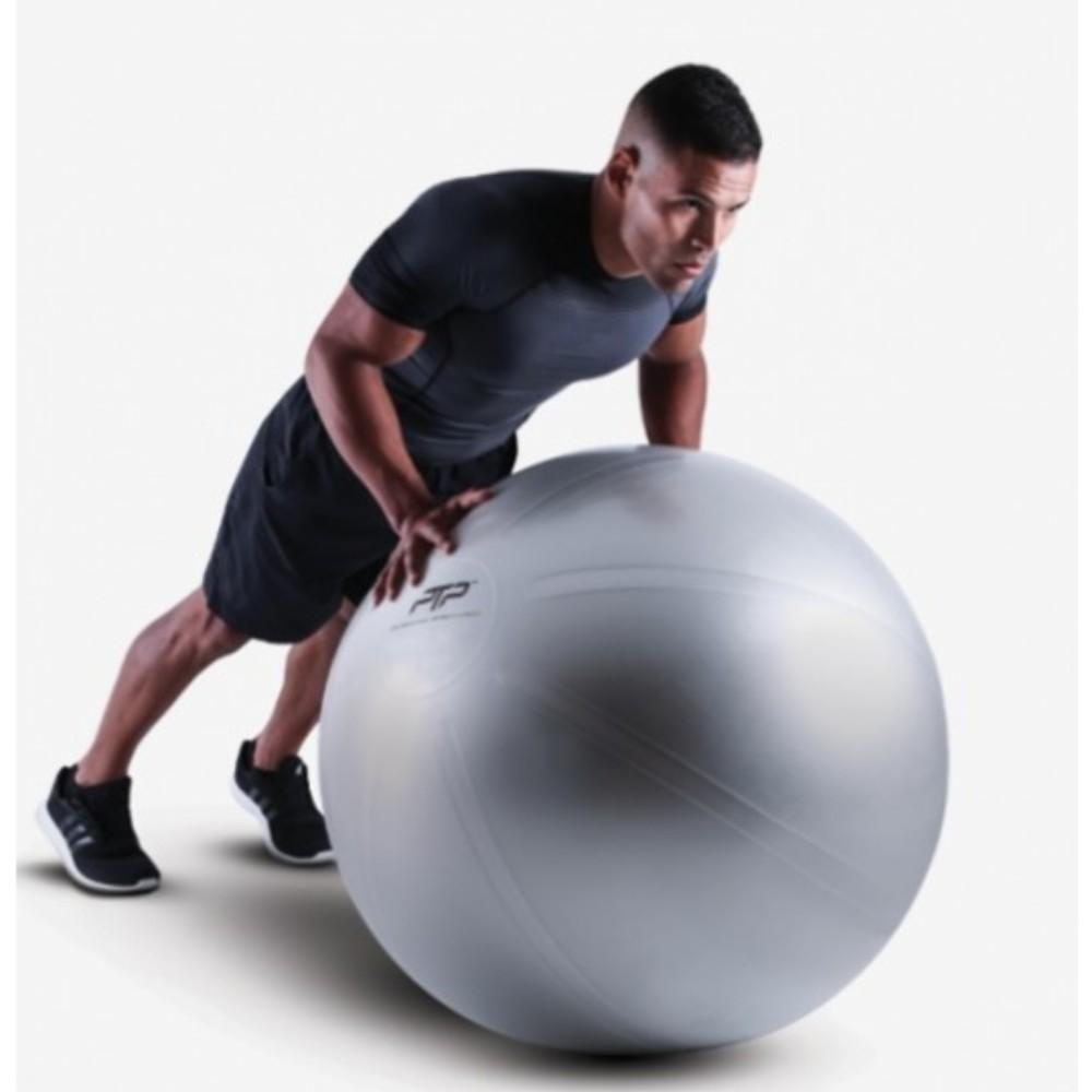 PTP Coreball - 75 CM | Steel Grey | Gym and Fitness