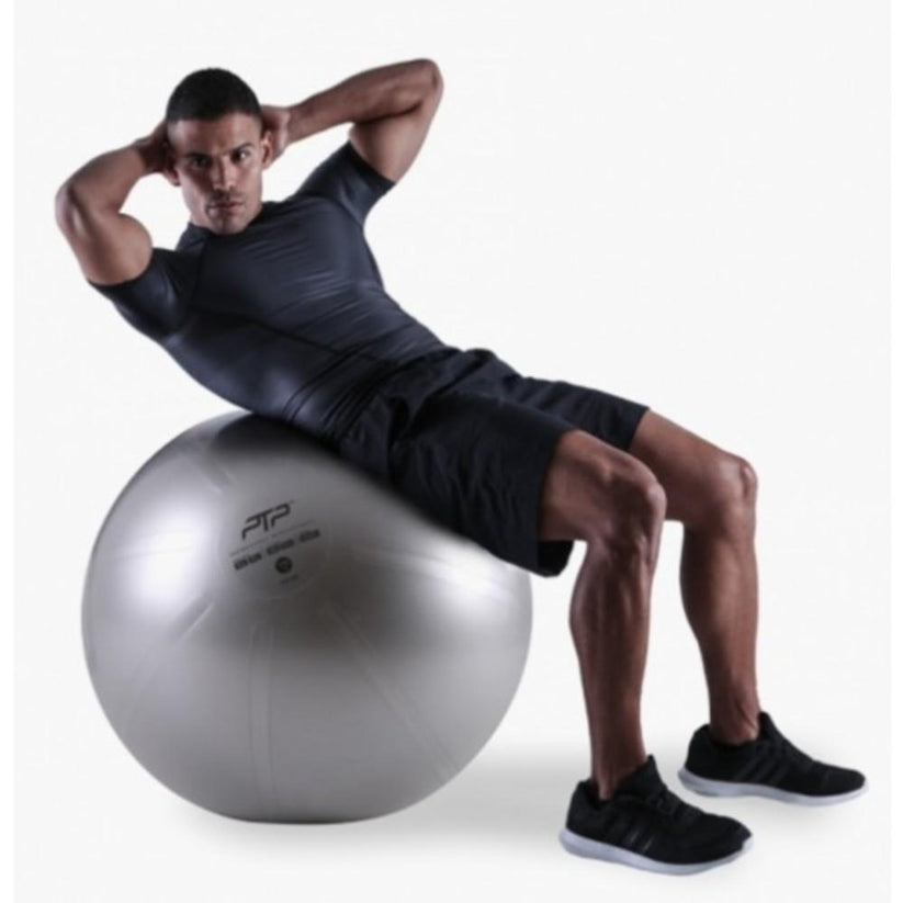 PTP Coreball - 75 CM | Steel Grey | Gym and Fitness